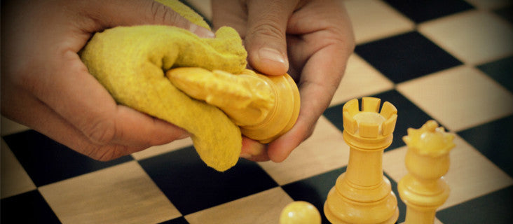 Chess Piece & Board Cleaning Guide